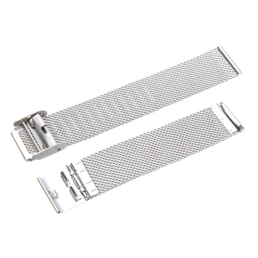 Stainless Steel Mesh Watch Band With Adjustable Clasp » Band And Bracelets
