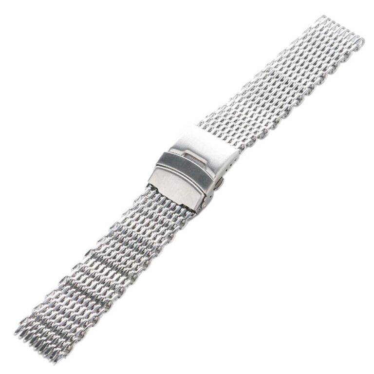 Stainless Steel Shark Mesh Watch Band » Band And Bracelets